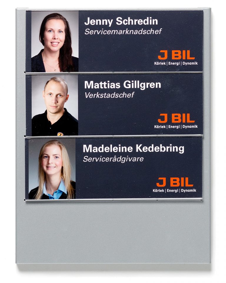 Modul 612 - Small Image Systems - Kontorsskyltar